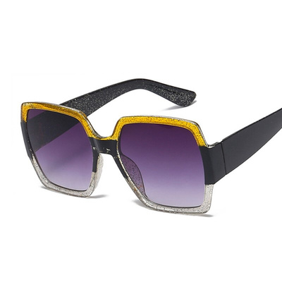 Myopia black Polygonal  Plastic 2022 Women Square Sunglasses