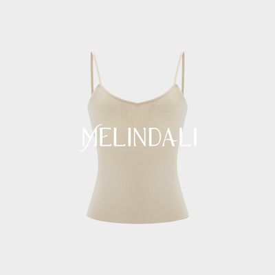 MelindaLi百搭针织吊带