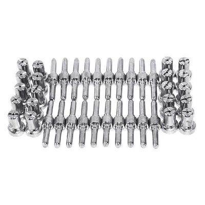 40pcs Plasma Cutting Torch Consumable Cutting Extended Long