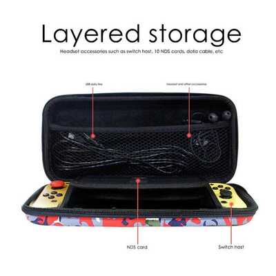 N Switch Host Camouflage Eva Storage Bag IPlay NS Storage P