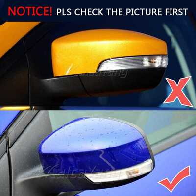 1pair Side Wing Rearview Mirror Indicator Flashing Blinker L