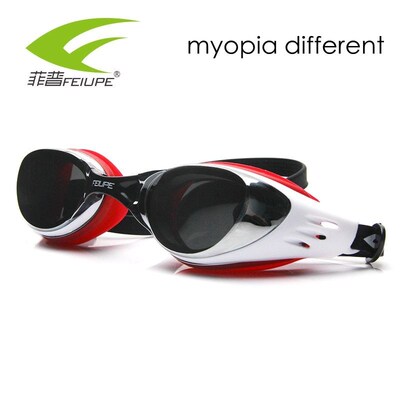 FEIPE Swimming Goggles Professional Myopia Different Silicon