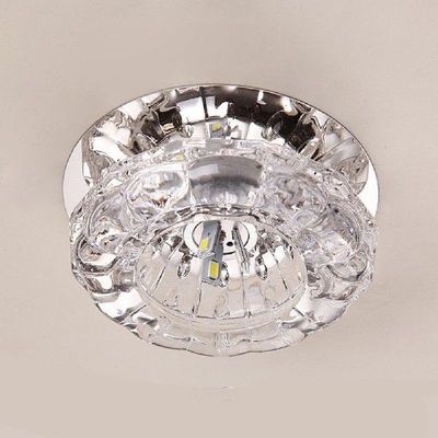 Modern Lamp Super Bright Simple Porch Crystal UV Soft Ligth