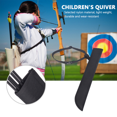 Kids Hunting Arrows Quiver Bag Portable Adjustable Arrow