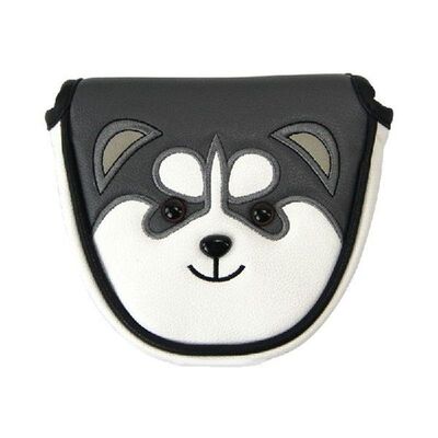 Golf Mallet Husky Semicircle Putter Cover Golf Head Cover