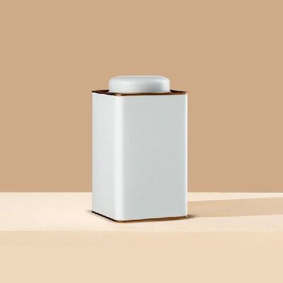 K1MF Kotak Tinplate Logam Kaleng Kotak Penyimpanan Teh