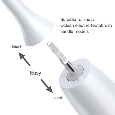4/12 Pcs Replaceable Brush Heads Suitable for Oclean X/ X PR