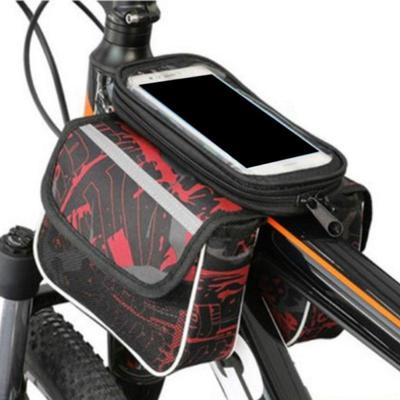 Bicycle Bags Panniers Bicycle Touch Screen Mobile Phone Bag