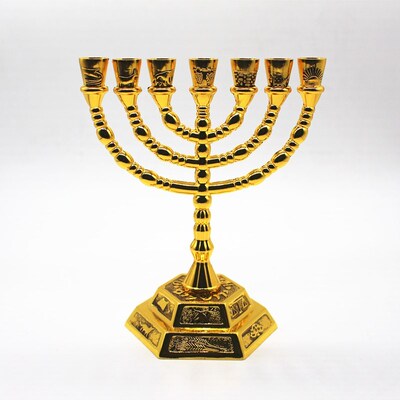 Jewish orah Candle-holders Religions Candelabra Hanukkah Can