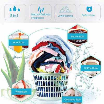 3 in 1 Laundry Gel Bead Laundry Pods Cleaner Stain Remover S