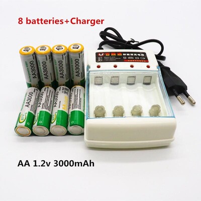AA Battery 3000 1.2V Quanlity Rechargeable Battery AA 3000mA