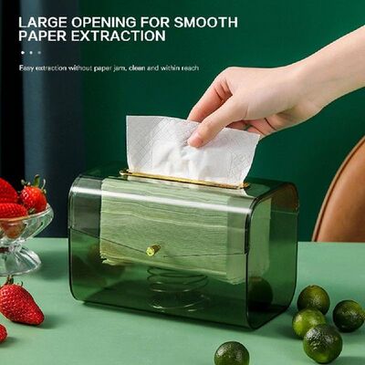 Tissue Dispenser Box Cute Napkin Case Organizer Home