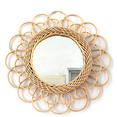 Home Rattan Plaited Art Living Room Nordic Style Makeup