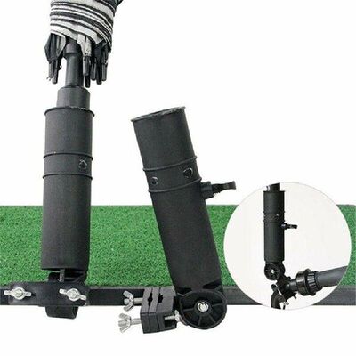 Adjustable Pushchair Golf Club Holder Black Golf Umbrella