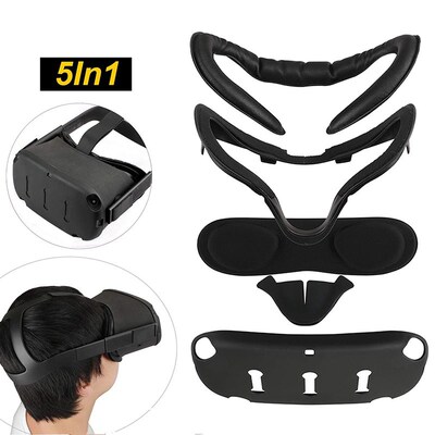 Case-Pad Vr-Accessories Oculus Quest Lens-Cover Skin for Fac