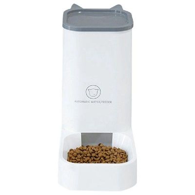 Capacity Pet Dog Cat Automatic Feeder Detachable Bowl