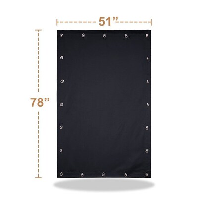 Temporary Blackout Blind Curtain Window Adjustable Sucker S