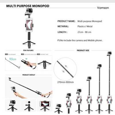 for Gopro 10 9 Tripod Buoyancy Bar Waterproof Housing Case S