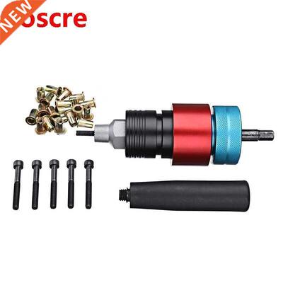 Electric Riveter Nut Riveting Tools Kit Clutch Type Automati