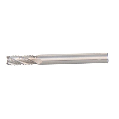 Utoolmart 4 Flutes Roughing Milling Cutter HSSAL Straight Sh