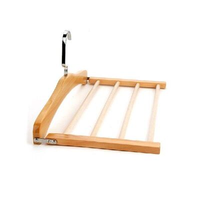 4 Layers Wood Hanger Wardrobe Clothes Hanger Closet