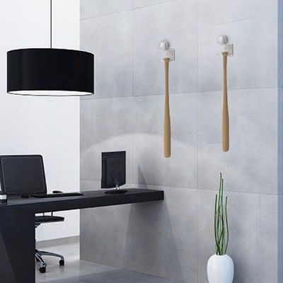 Baseball Bat Wall Mount 2 In 1 Baseball Storage For Ball