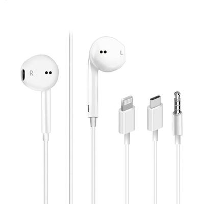 Wired Headphones 3.5mm Type C ios Wired Earphones For S23 2
