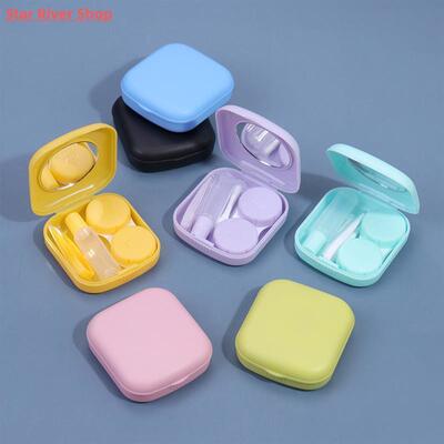 1PC Lovely Travel Kit Pocket Mini Contact Lens Case Travel K