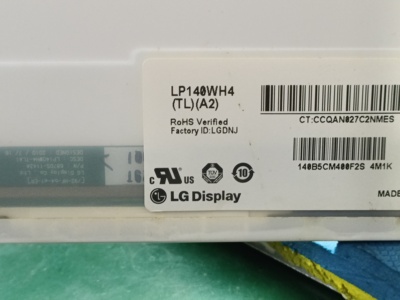 LG  LP140WH4  1366/768 40针LED接口 中厚拆机A屏
