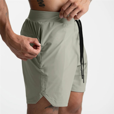 Men's quick-drying solid color shorts   男士速干纯色休闲短裤