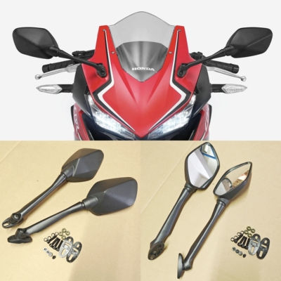 适用本田 CBR400R 500R CBR650R CBR650F后视镜 可折叠反光倒车镜