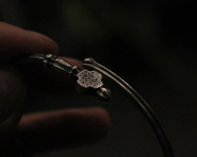 MOUNTMESU 做旧錘把手镯 Hammer handle Bracelet 銀飾
