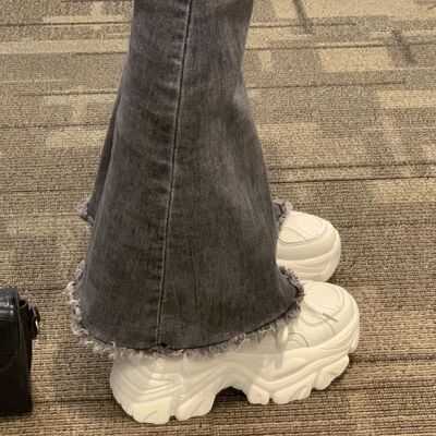 老爹鞋女款增高2025春季新款百搭小个子显高厚底炸街运动鞋女