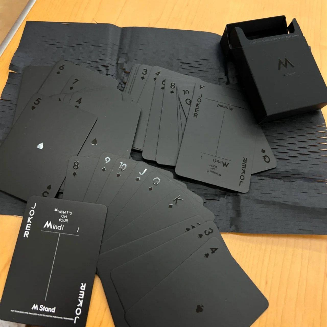 小红书同款Mstand五周年纪念限量版正品高颜值便宜扑克牌学生聚会_虎窝淘