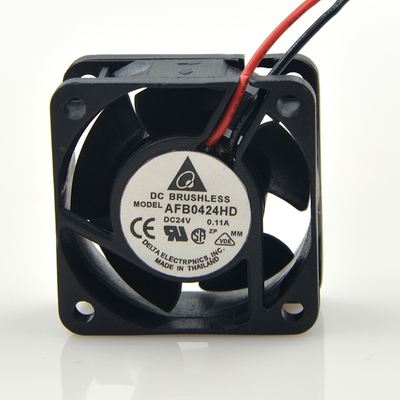 台达 AFB0424HD 4020 24V 0.11A 4CM 4厘米 两线 变频器 散热风扇