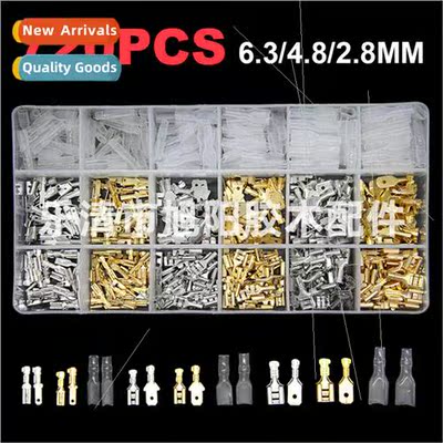 720pcs Male Female Bare Terminals wh Sleeve Boxed Cold Press