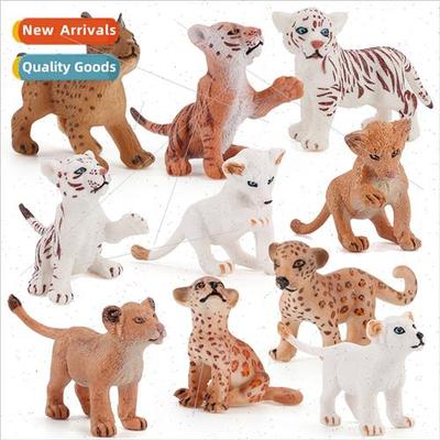 11 tiger lion leopard wildlife cubs model whe tiger red tige