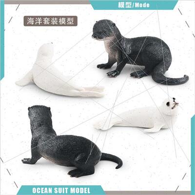 orca walrus otter whe sea dog children toys handmade ornamen