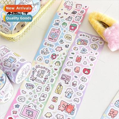 Heartwarming handout washi tape cute cartoon animals salt ha