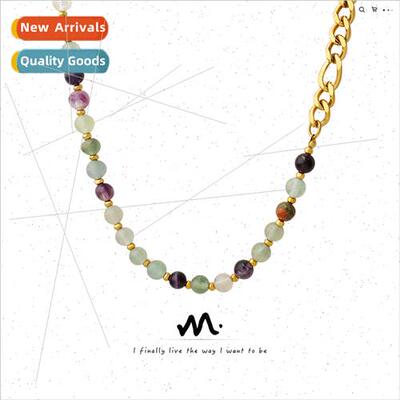 Popular sexy collarbone chain different color natural fluore