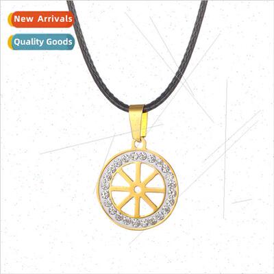 Fashion rudder vintage necklace men niche premium minimalist