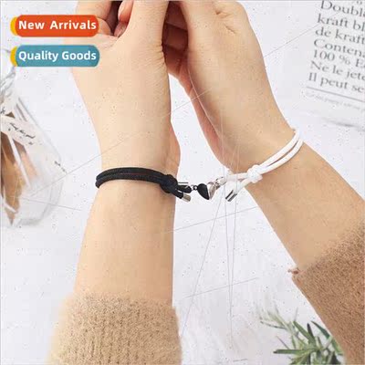 Europe new love magnet couple bracelet pair men women hrope