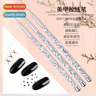 Nail Art Pen Marble Crackle Pull Pen 11 15 20mm Nail Art DIY