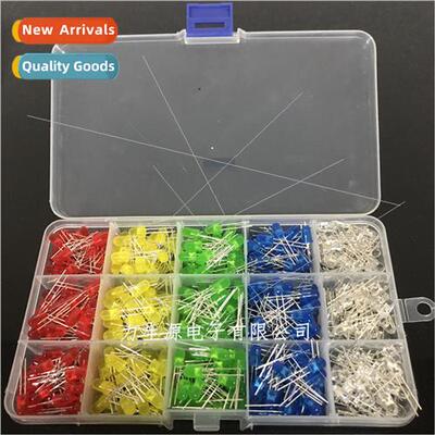 5mm LED ght Emting Diode Box Transistor 500pcs 100pcs per co