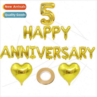 happy anniversary party decoration balloon package wedding a
