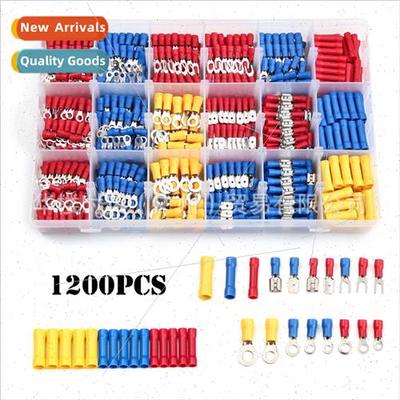 1200PCS Wiring Cold Pressed Terminals Boxed PVC Insulated Te