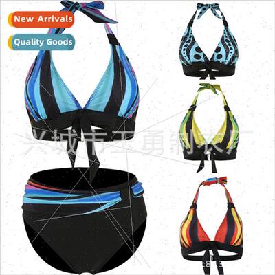 Bikini Spl Swimsu Women Europe2022 New Gradient Color Gather
