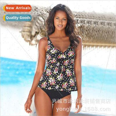 Swimsu 2019 New Women Europe Sexy Belly Covering Polka Dot P