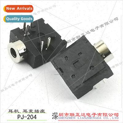 2.5 Headphone Socket PJ-204 Headphone Jack 5 Pin Plug-in Hea