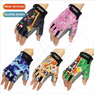 Children balance bike gloves bicycle cycling sports riding h
